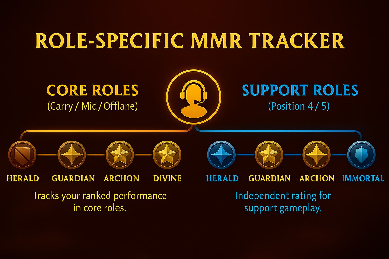 Dota 2 Ranks & MMR System: Herald to Immortal Explained