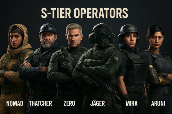 Rainbow Six Siege Operator Tier List - Complete Rankings